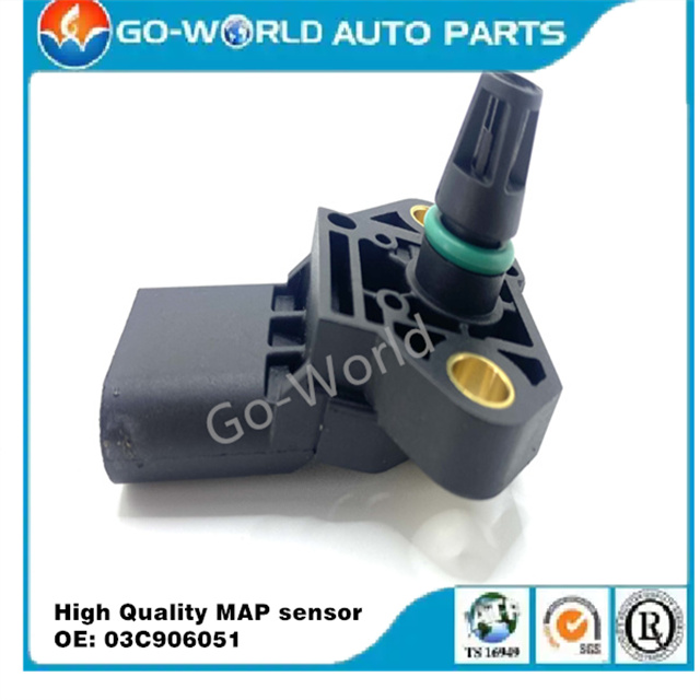 MAP Sensor For VW OE 03K906051 0281006060 0281006059 ntake manifold ...